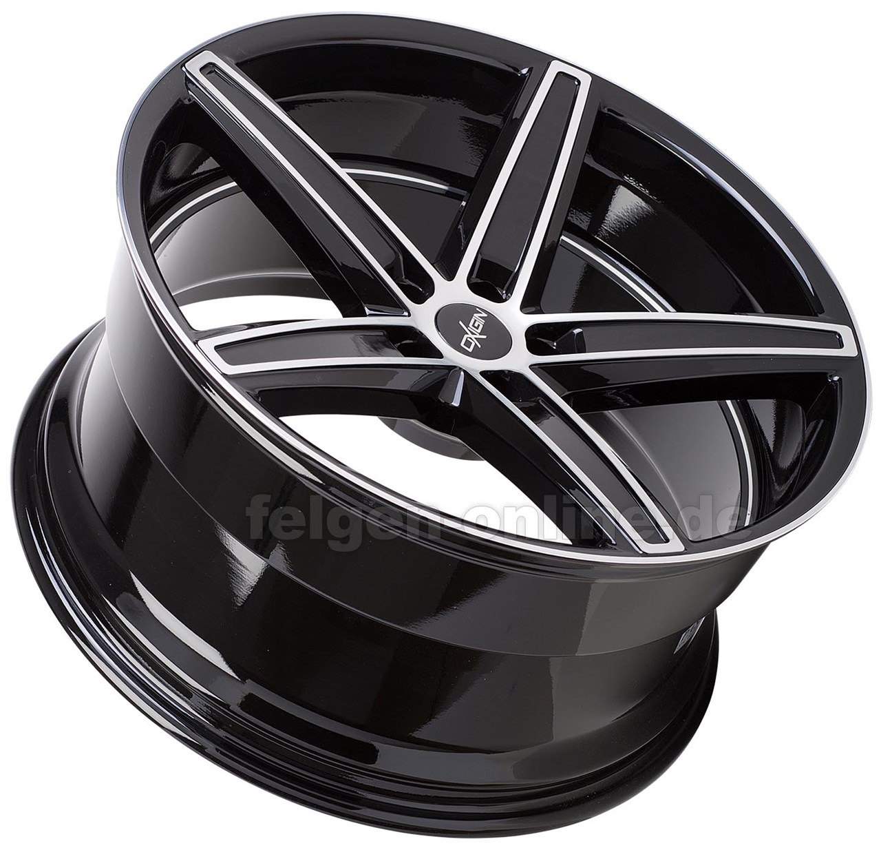 Oxigin 18 Concave black full polish. www.felgen-online.de Felgen Reifen ...