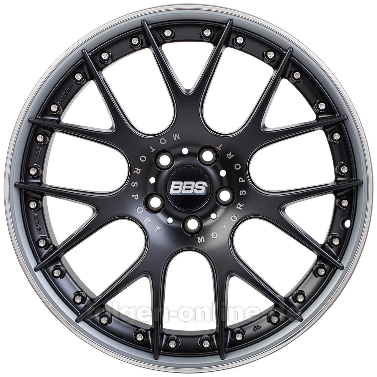 BBS CH-R2 zweiteilig Tiefbett. www.felgen-online.de Felgen Reifen ...