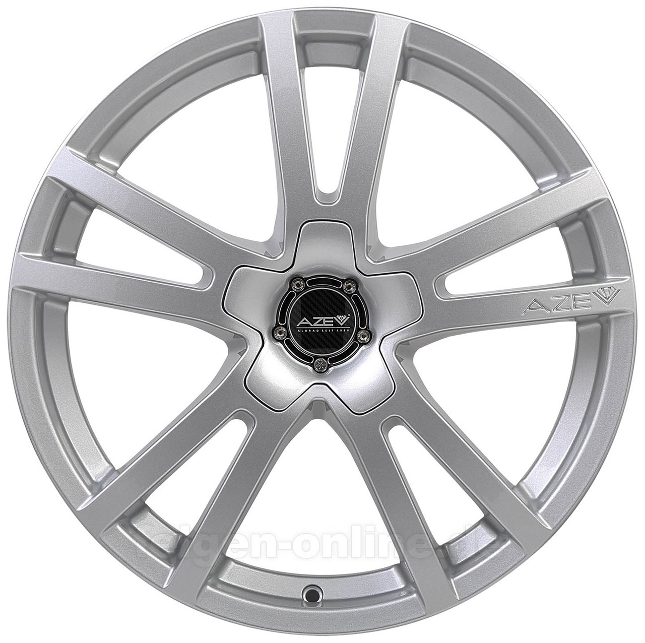 AZEV Typ P Classico silber. www.felgen-online.de Felgen Reifen ...