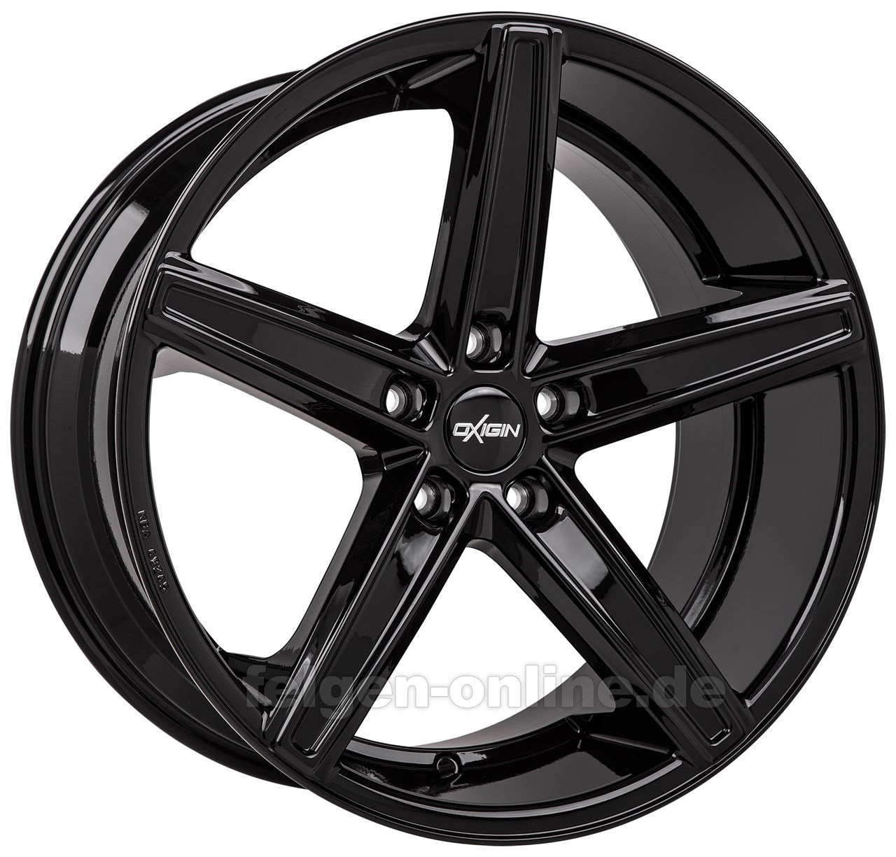 Oxigin 18 Concave schwarz. www.felgen-online.de Felgen Reifen ...