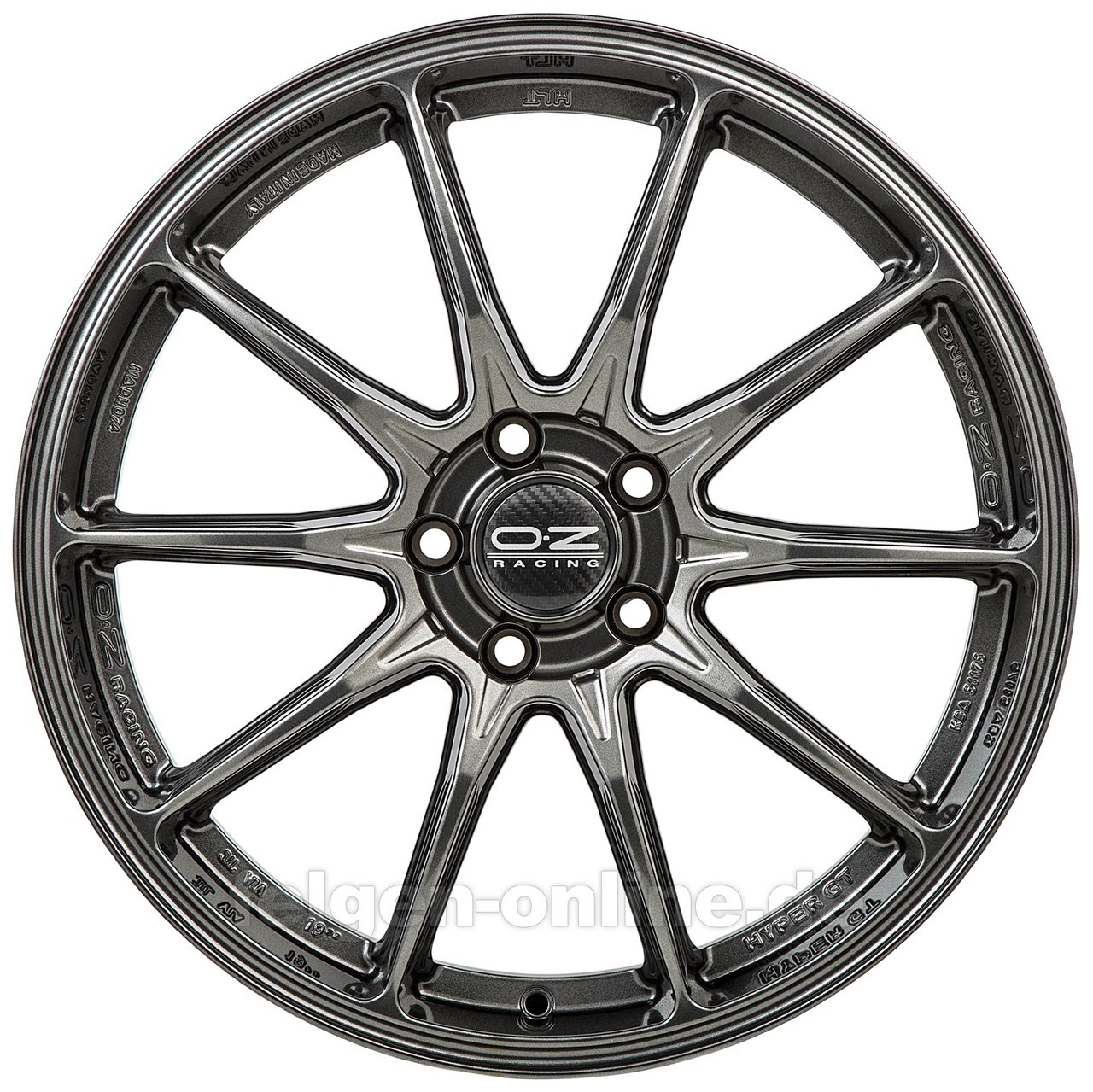 OZ Hyper GT HLT Glanz Graphite. www.felgen-online.de Felgen Reifen ...